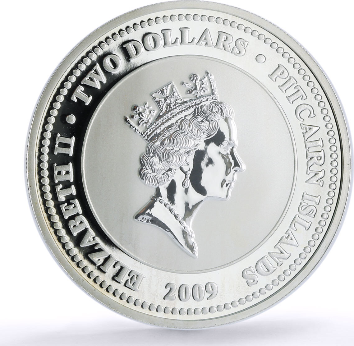 Pitcairn Islands 2 dollars Humpback Whale Fauna PR 70 PCGS silver coin ...