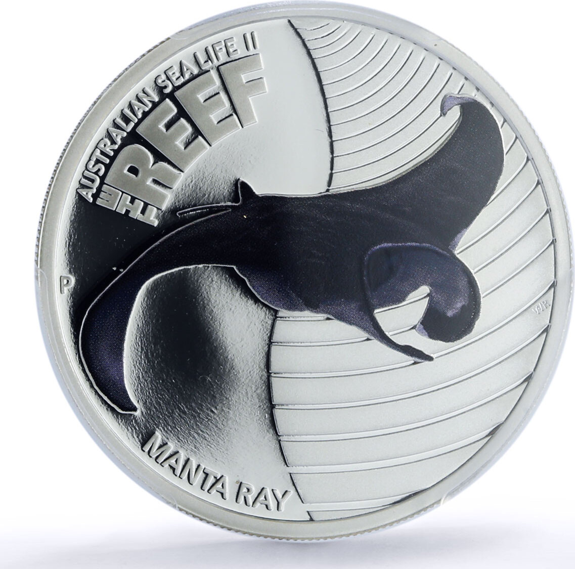 Australia 50 cents Manta Ray Sea Life KM-1847 Fauna PR 70 PCGS silver ...