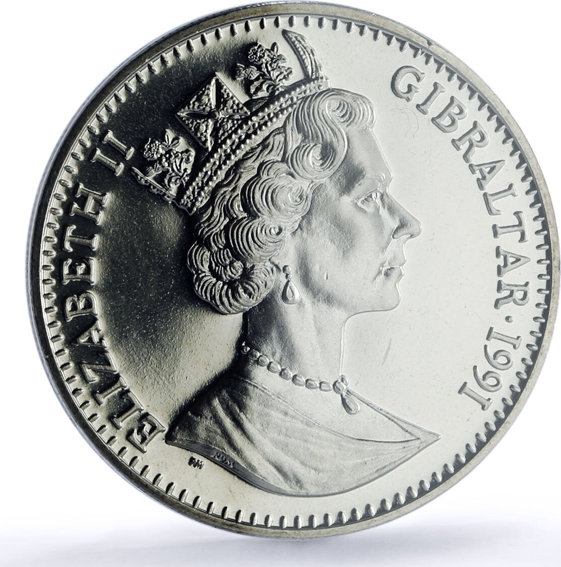 Gibraltar 1 crown Corgi Man Best Friends Dog MS 68 PCGS CuNi coin 1991 ...