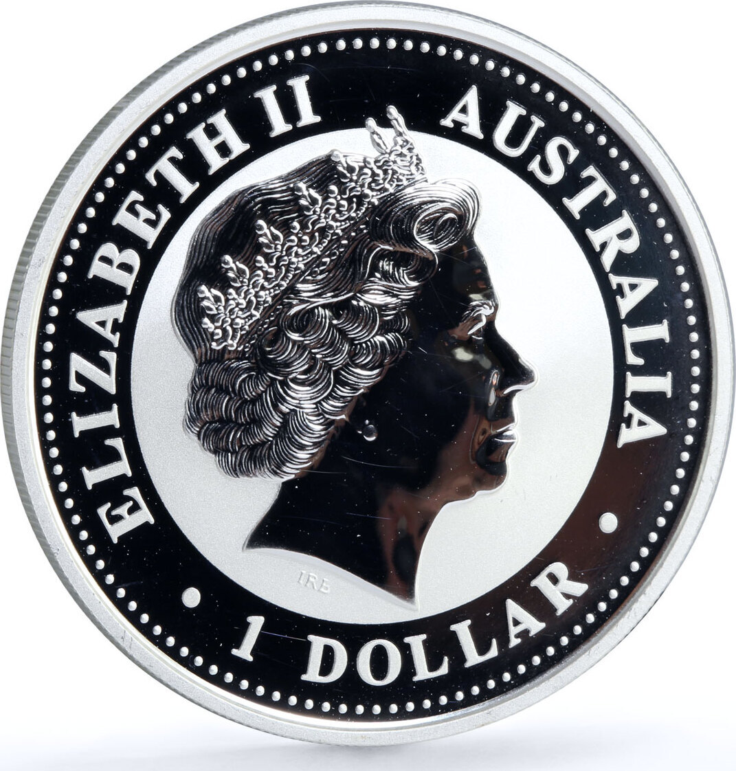 Australia 1 dollar Kookaburra Bird Zodiac Signs Libra silver coin 2005 ...