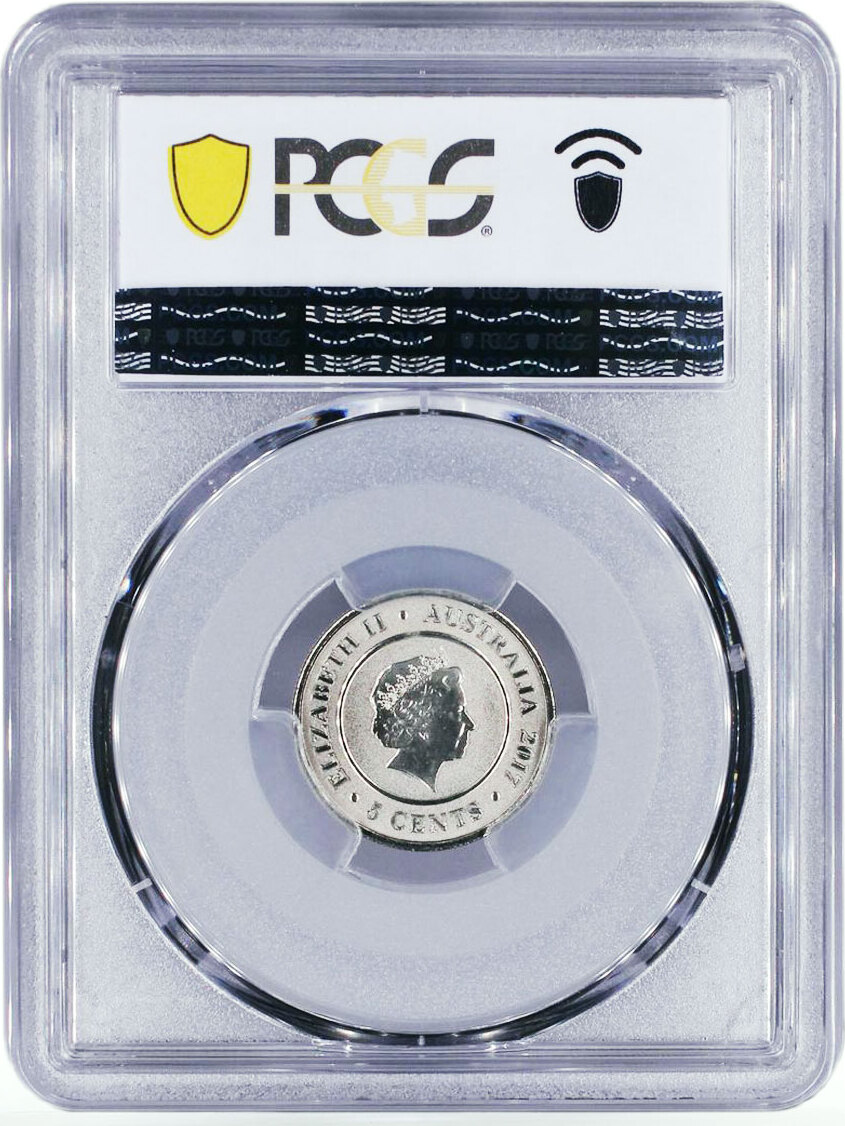 Australia 5 cents Planetary Coin Mercury Space MS70 PCGS CuNi coin 2017 ...