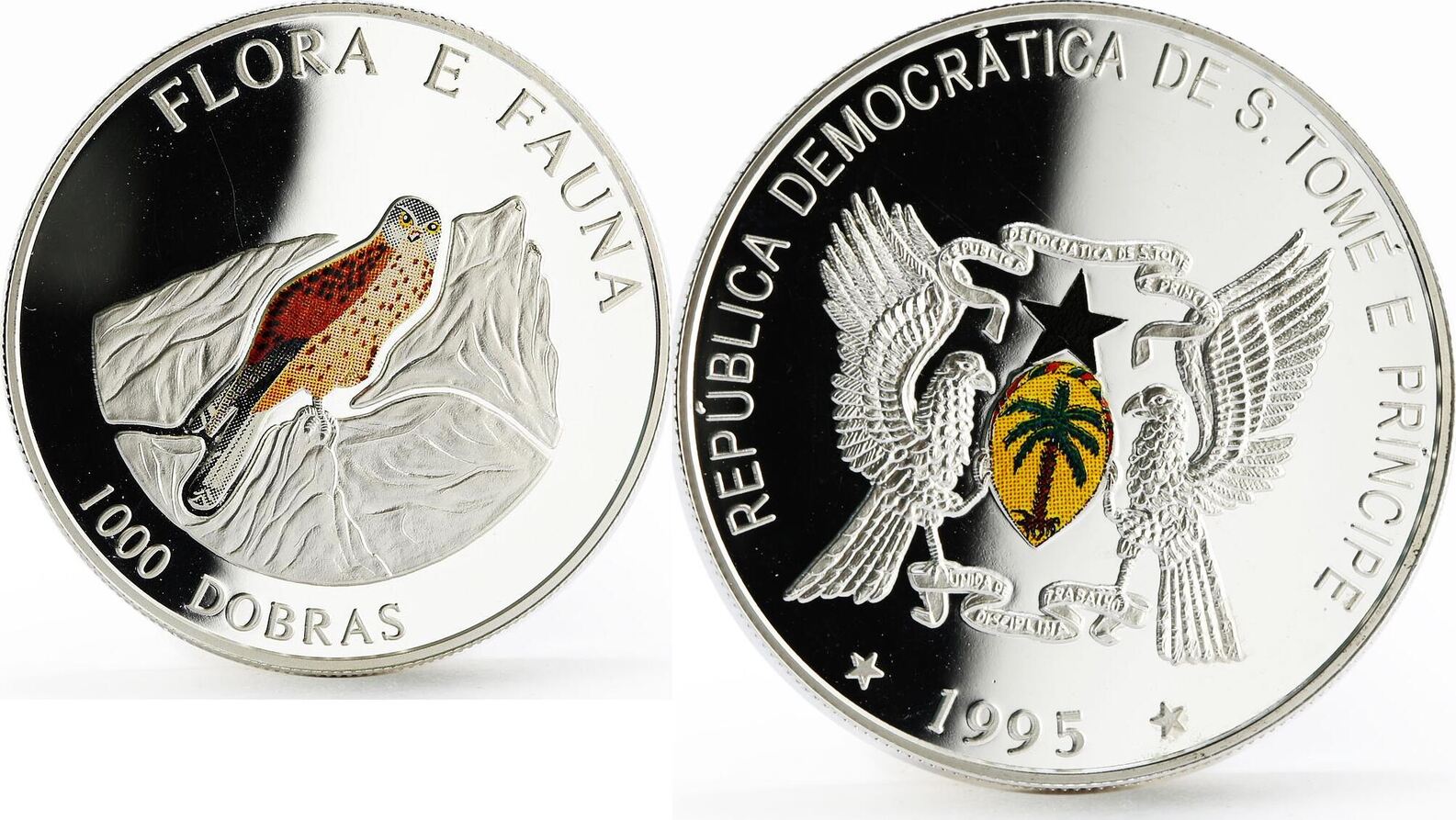 St.Thomas and Prince Islands Sao Tome and Principe 1000 dobras Flora ...