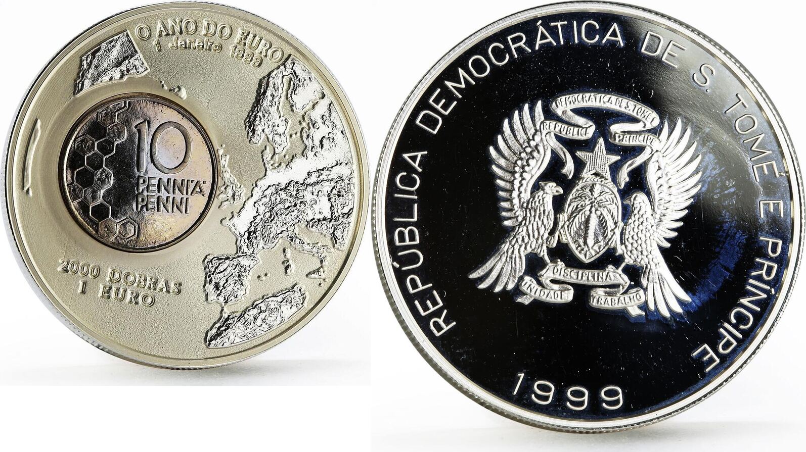 St.Thomas and Prince Islands Sao Tome and Principe 2000 dobras Year of ...