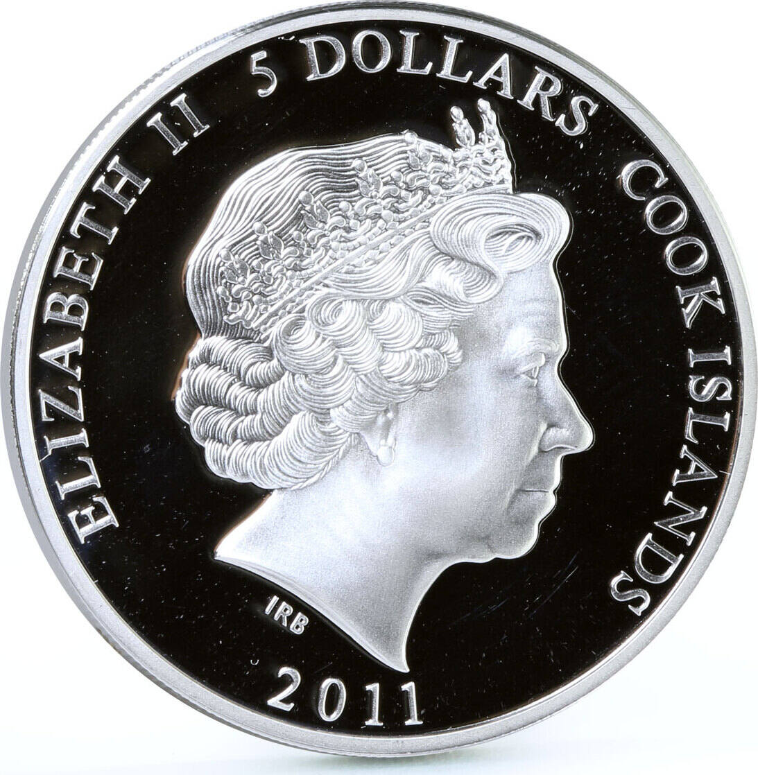 Cook Islands 5 dollars Soviet Cartoons Once There Was Dog Wolf silver ...