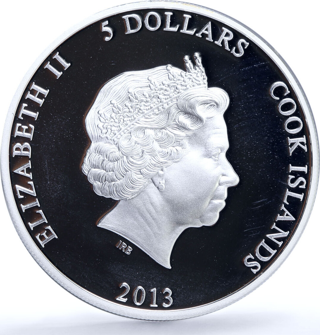 Cook Islands 5 dollars Soviet Cartoons Three Fifteen Karandash silver ...