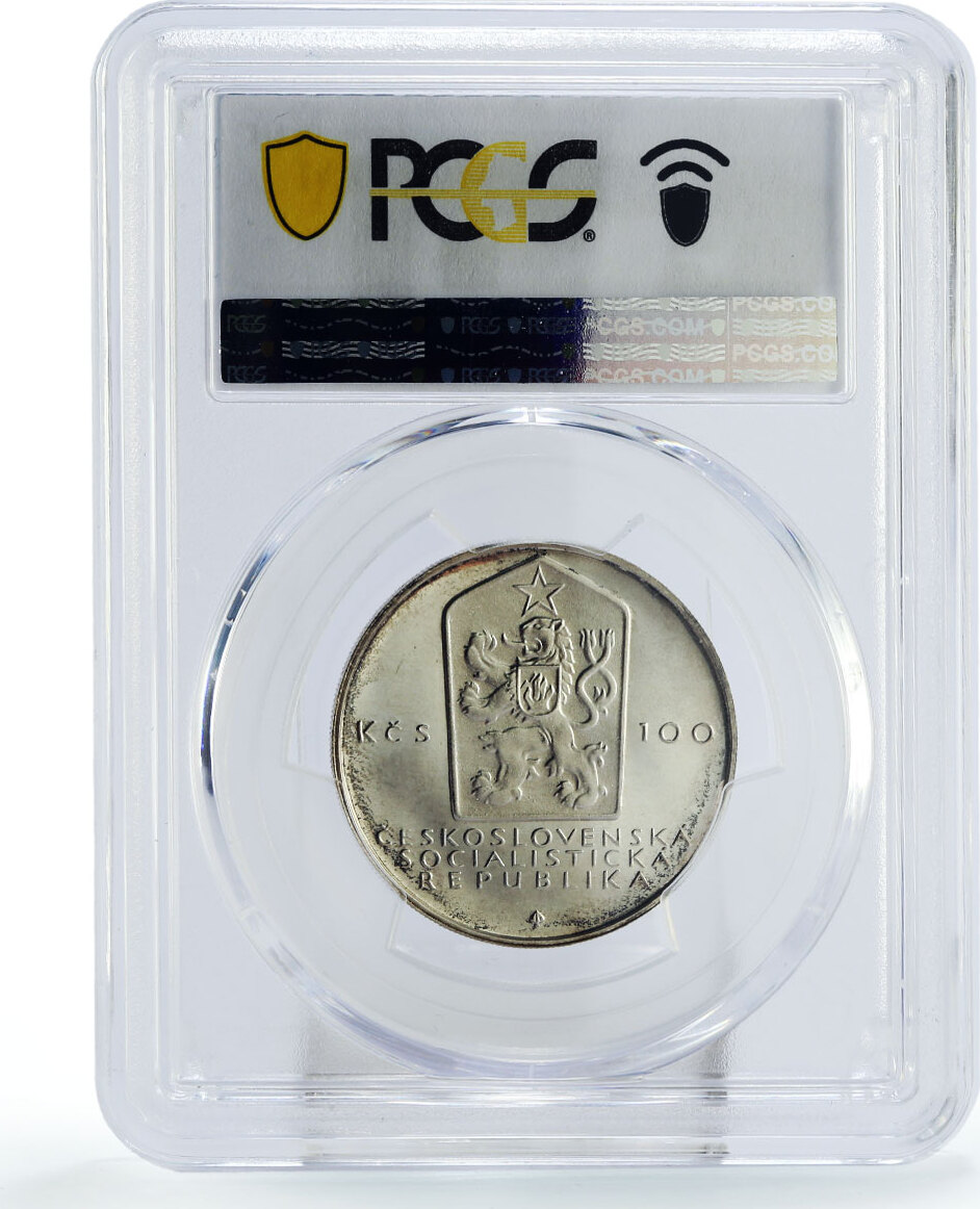 Czech Republic Czechoslovakia 100 korun Philosopher Karl Marx PR67 PCGS ...