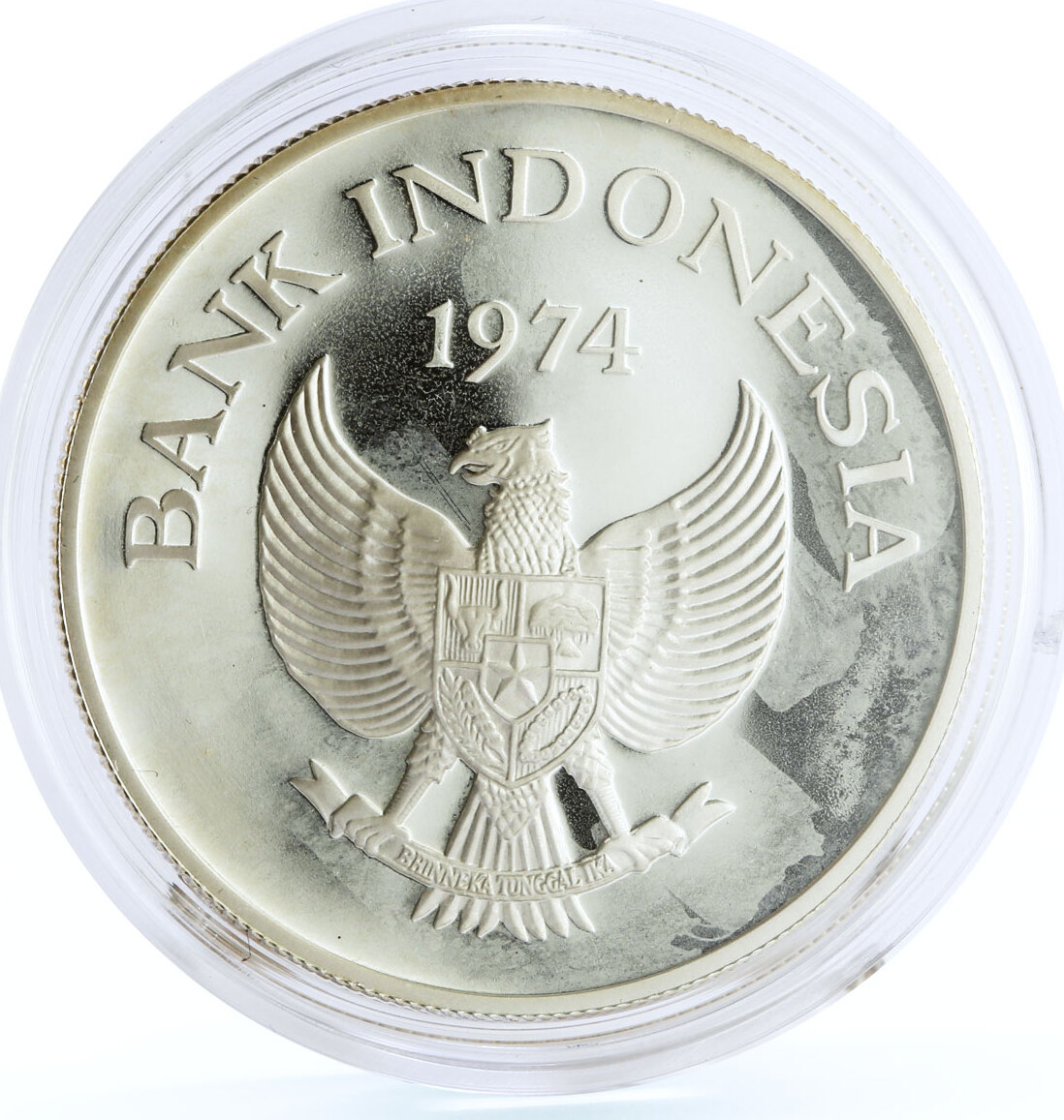 Indonesia 2000 rupiah Endangered Wildlife Javan Tiger Fauna silver coin ...