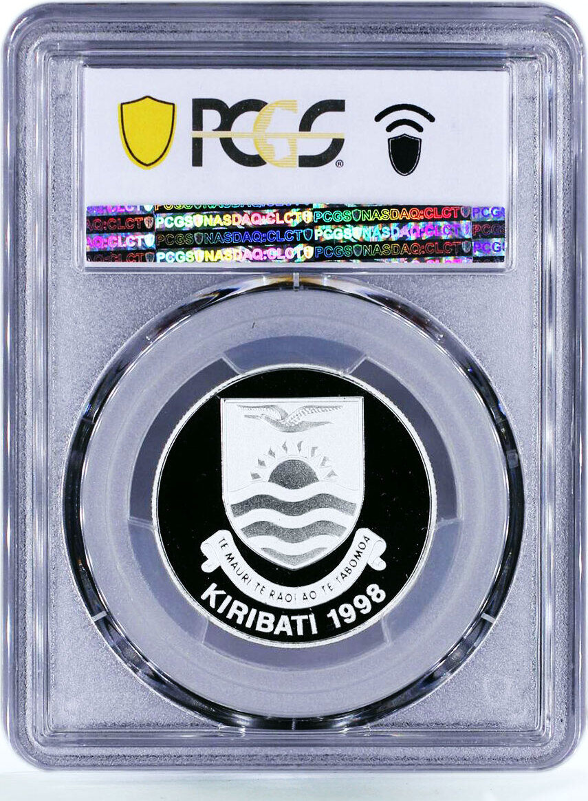 Kiribati 2 dollars Steam Liner Ship Titanic Sinking PR69 PCGS silver ...