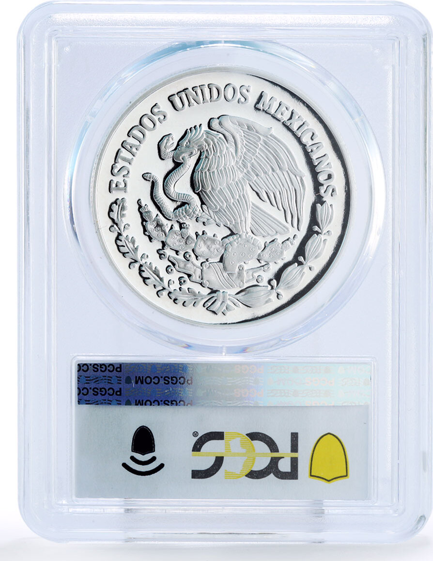 Mexico 10 pesos 180 Years Federation Durango State PR68 PCGS silver ...