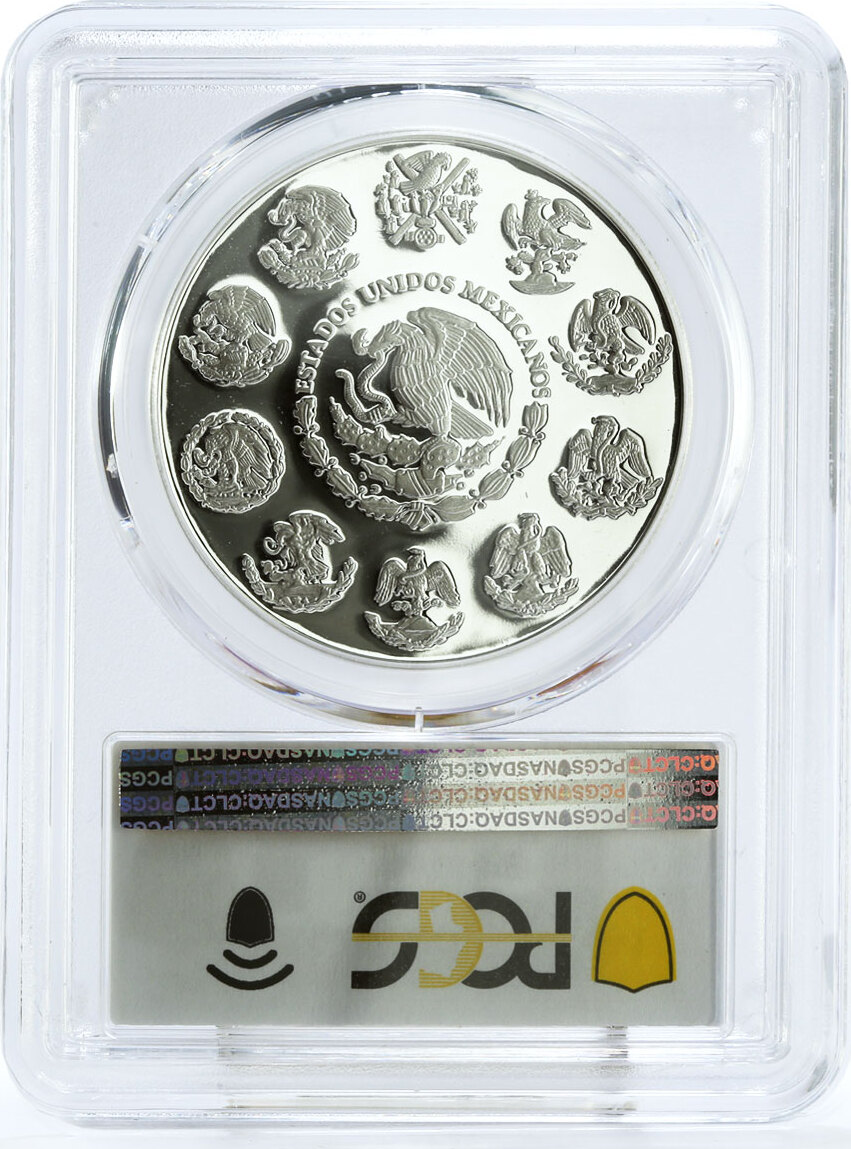 Mexico 1 onza Libertad Angel of Independence PR69 PCGS silver coin 2009 ...