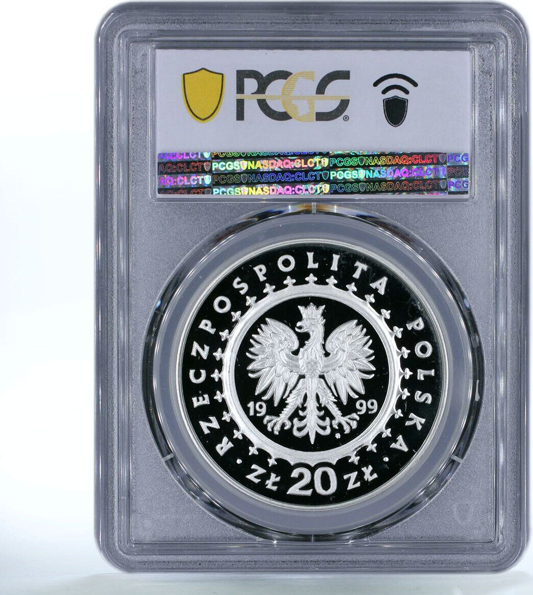Poland 20 zlotych 75 Years of the Battle of Warsaw PR69 PCGS silver ...