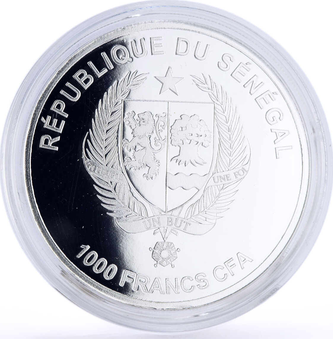 Senegal 1000 francs Seafaring Nao Victoria Ship Clipper proof silver ...