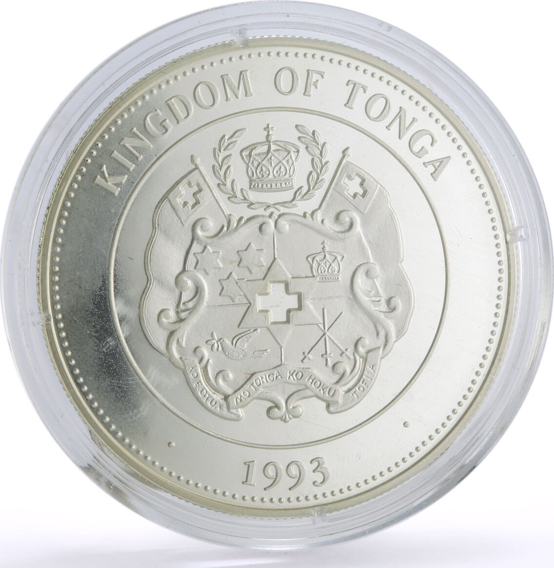 Tonga 1 paanga Protect Our World Alexander von Humboldt proof silver ...