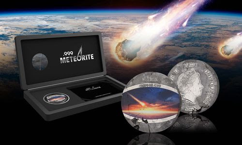 Niue 2020 1$ Campo Del Cielo Iron 1 oz Meteorite Coin #1 | MA-Shops