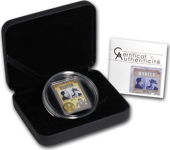 Central African Republic 2015 – 1000 Francs Al Capone History – 1 oz ...