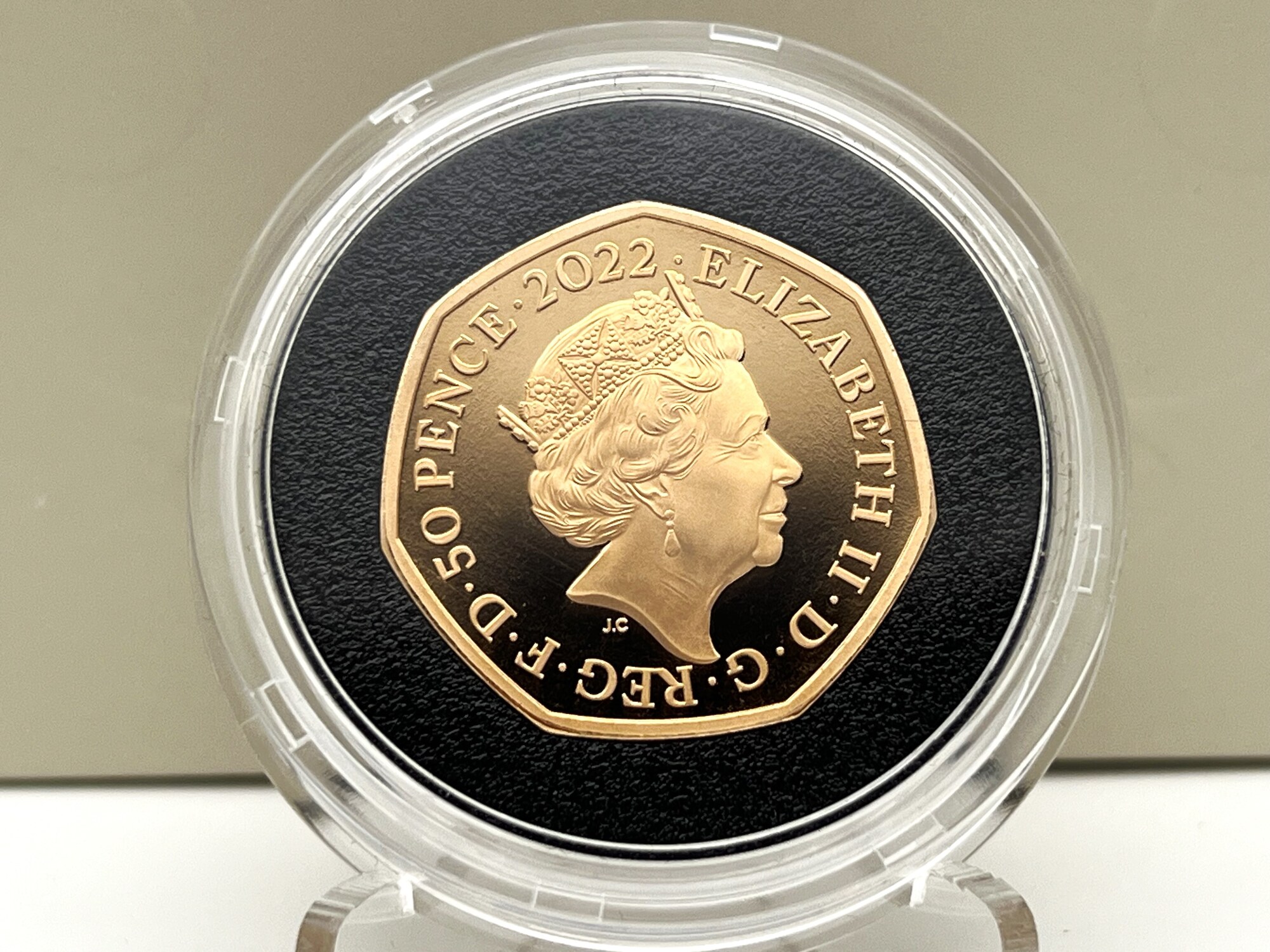 Great Britain 2022 50p 50 Years of Pride LGBTQ+ 1 oz Gold PIEDFORT ...