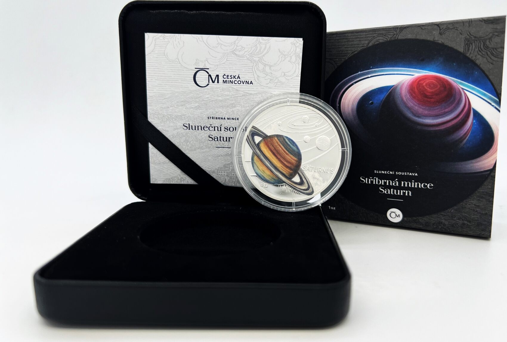 Niue 2021 1$ Solar System SATURN 1 oz Silver Proof Coin | MA-Shops