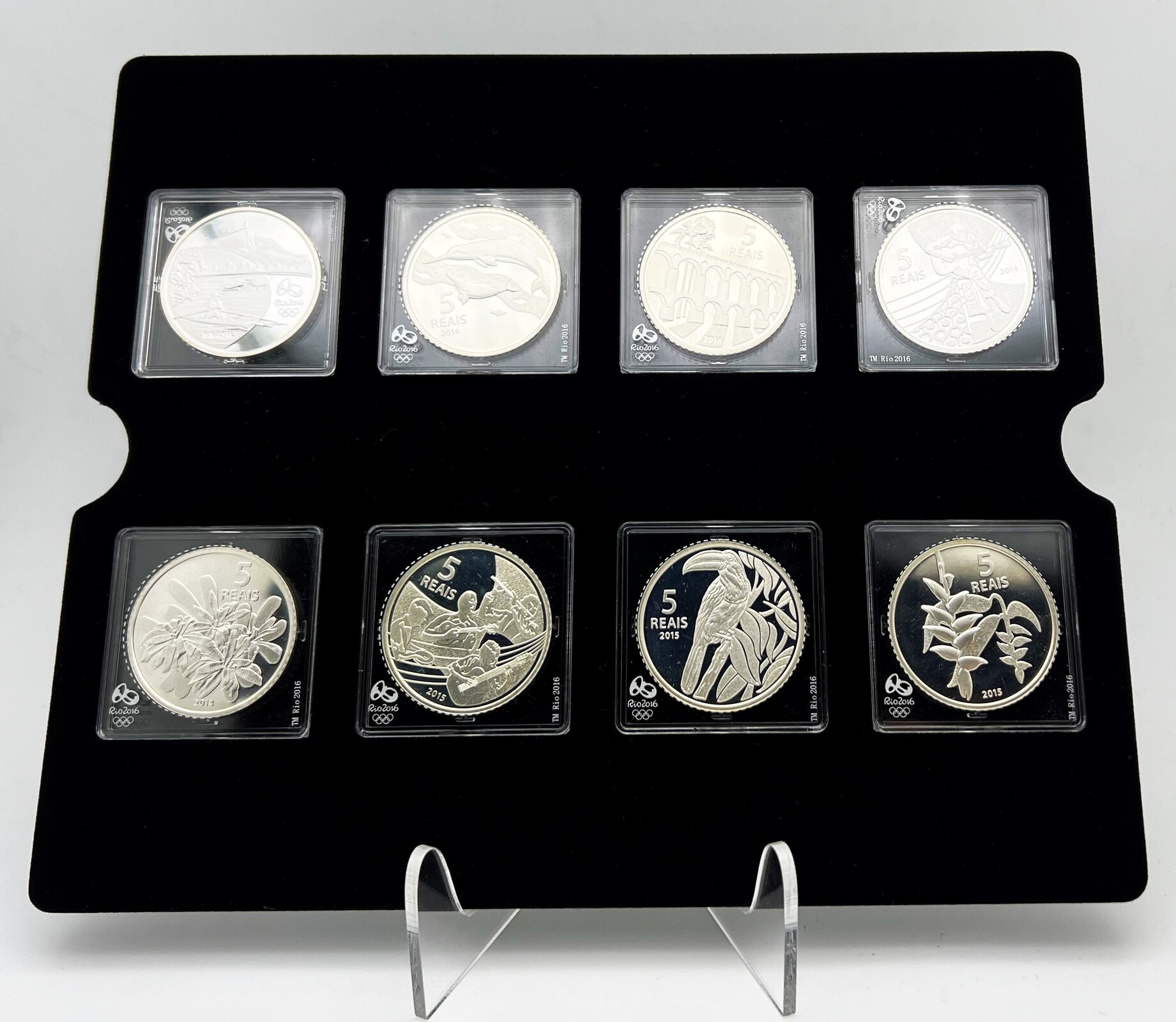 BRAZIL & PARAGUAY Brazil 2016 5 Reais Olympic Games RIO Sets Limited ...