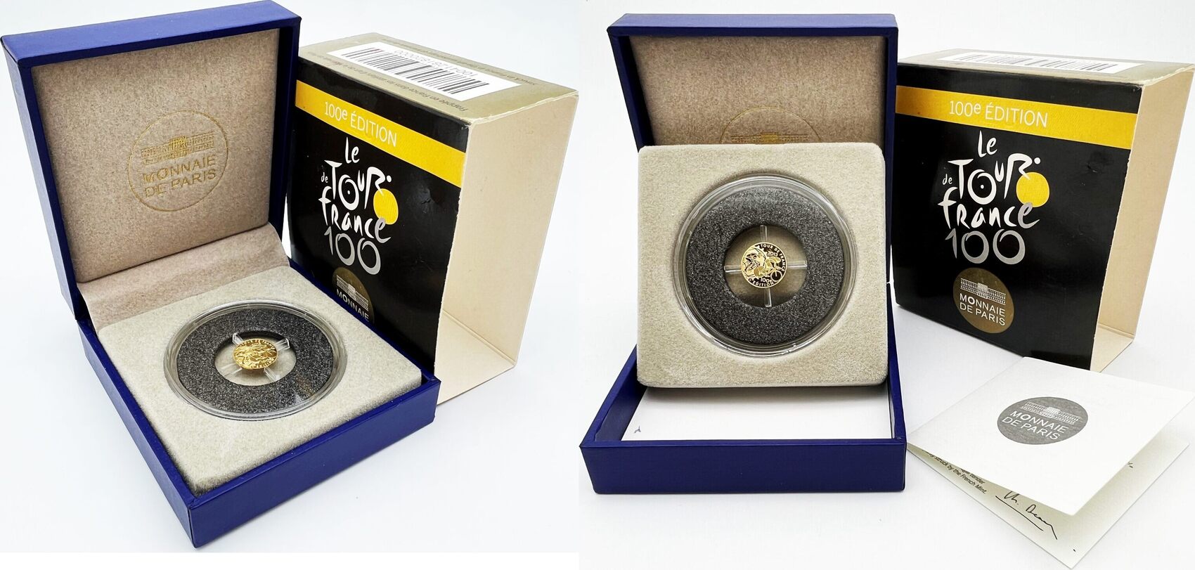 France Frankreich France 2013 5 Euro Tour de France 100th Edition Gold ...
