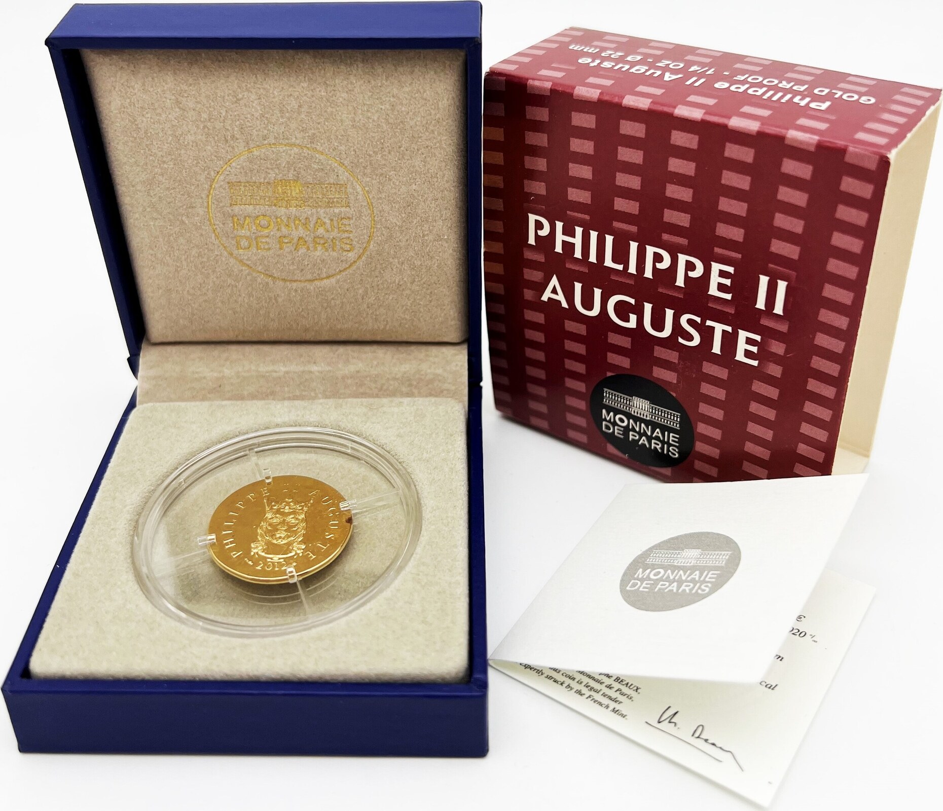 France Frankreich 2012 50 Euro 1500 Years of French History Philip II ...