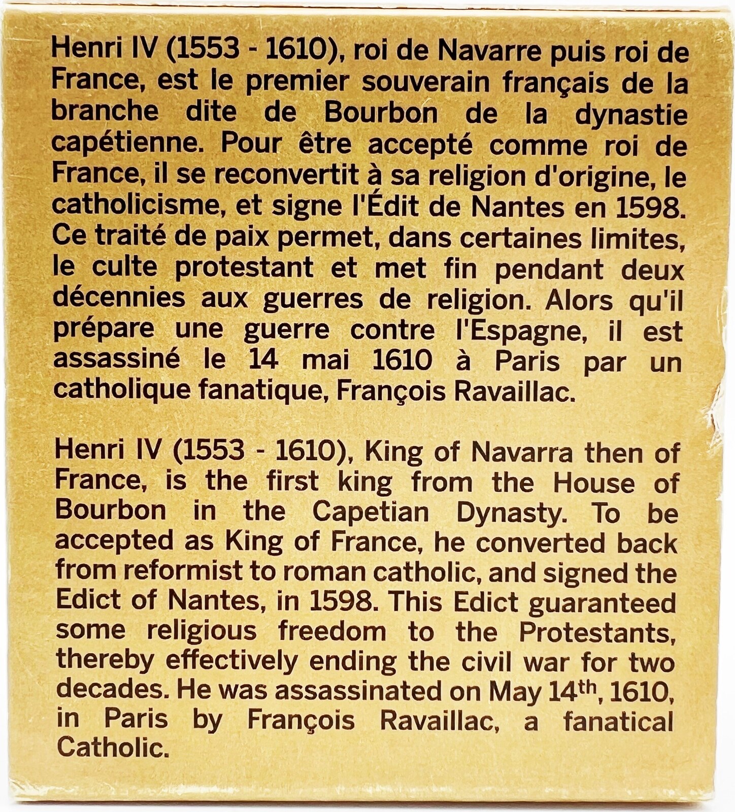 France Frankreich 2013 50 Euro 1500 Years of French History Henri IV ...