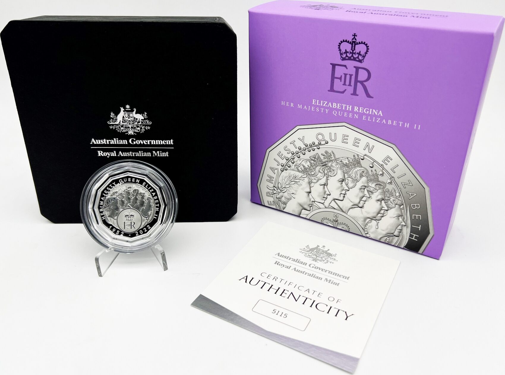 0.5$ Australia 2023 Elizabeth Regina HM Queen Elizabeth II ...