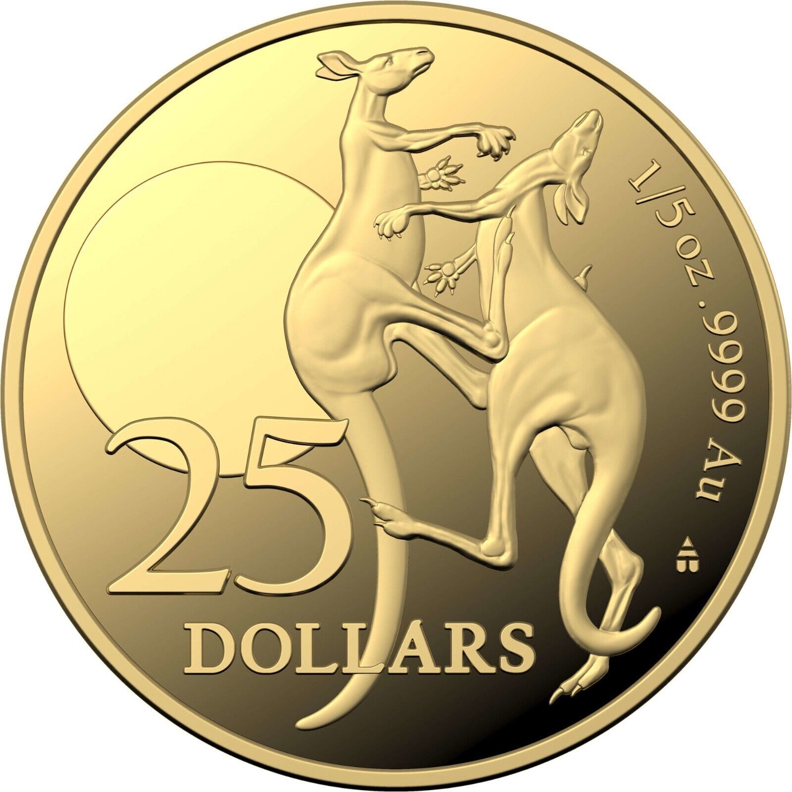 Australia 2023 25$ Boxing Kangaroo Känguru Fighting Spirit 1/5 oz Gold ...