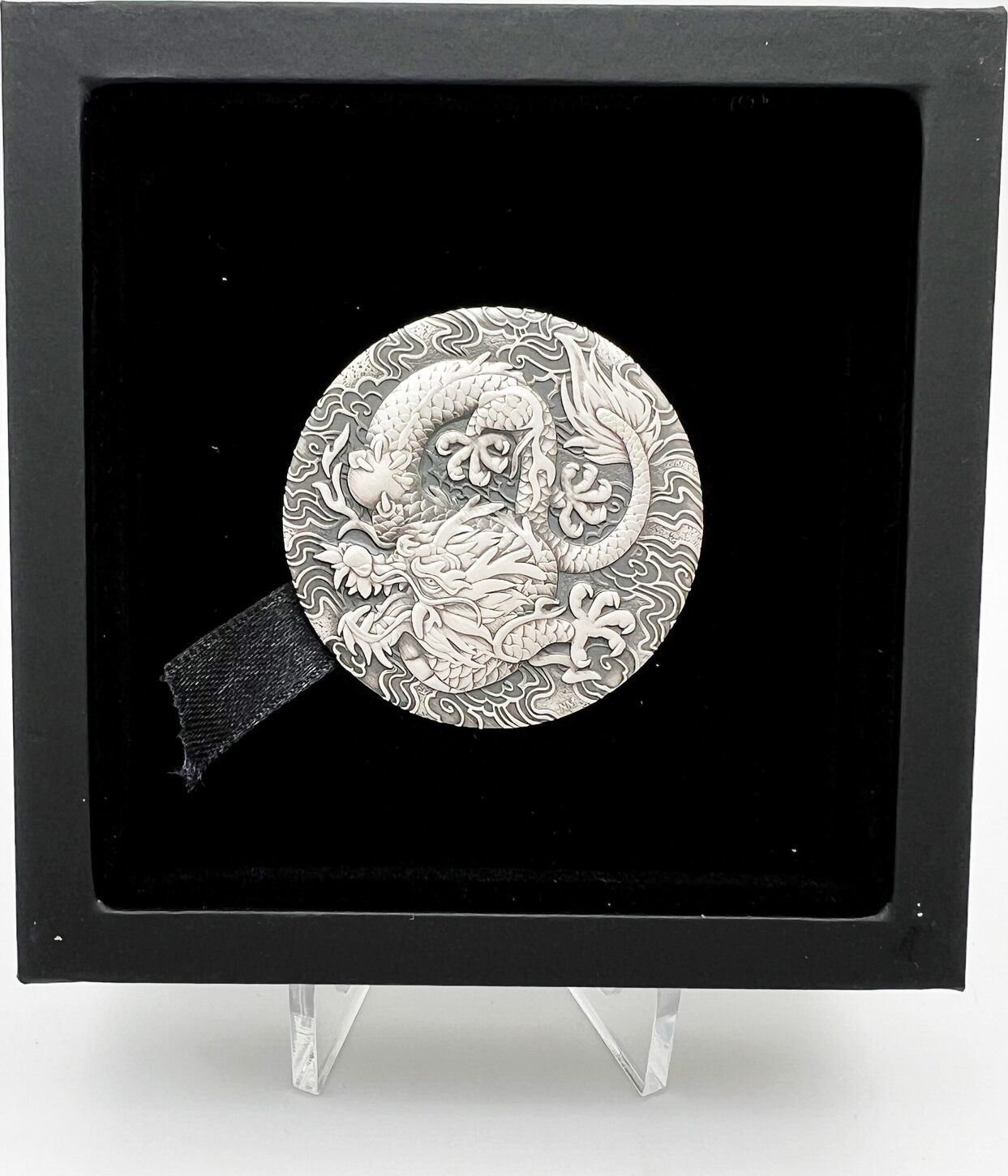 Australia 2022 2$ Dragon LUNAR 2 oz Silver Antiqued Coin | MA-Shops