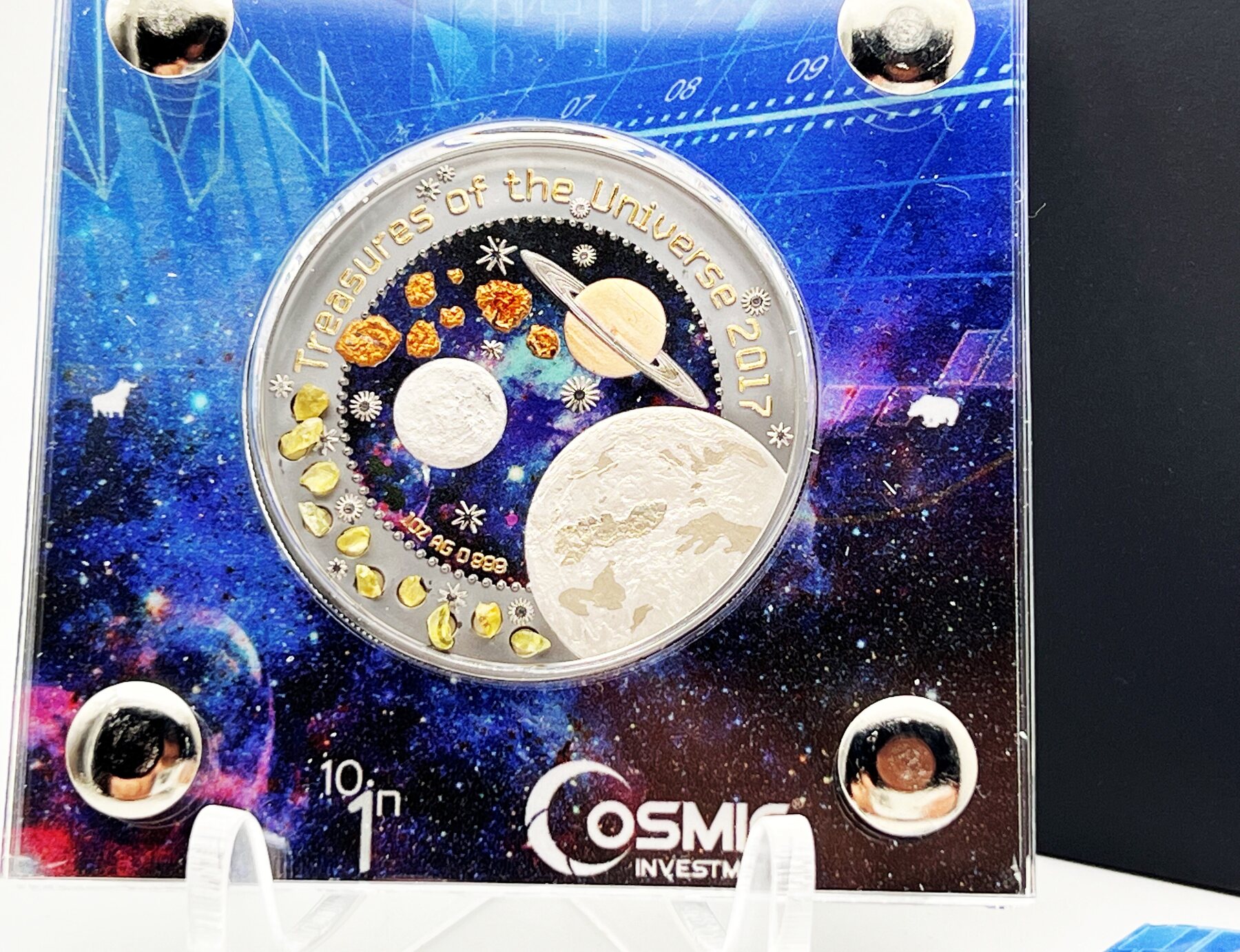 Ghana 2017 5 Cedis Treasure of Universe Cosmic Investment Bull & Bear 1 ...