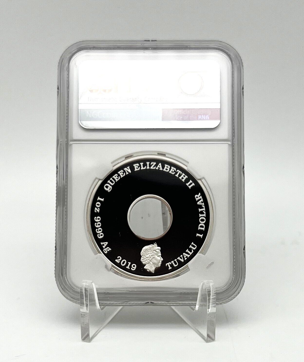 Tuvalu 1$ 2019 DONUT Simpsons 1 oz Silver Coin NGC PF70 | MA-Shops