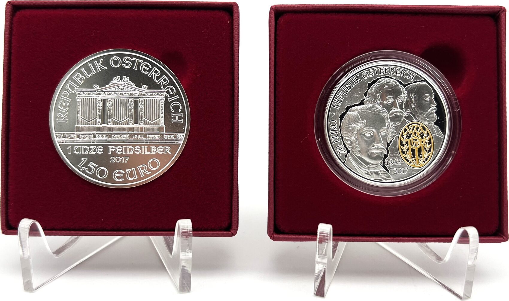Austria 20 Euro 2017 175th Anniversary of the VIENNA PHILHARMONIC ...