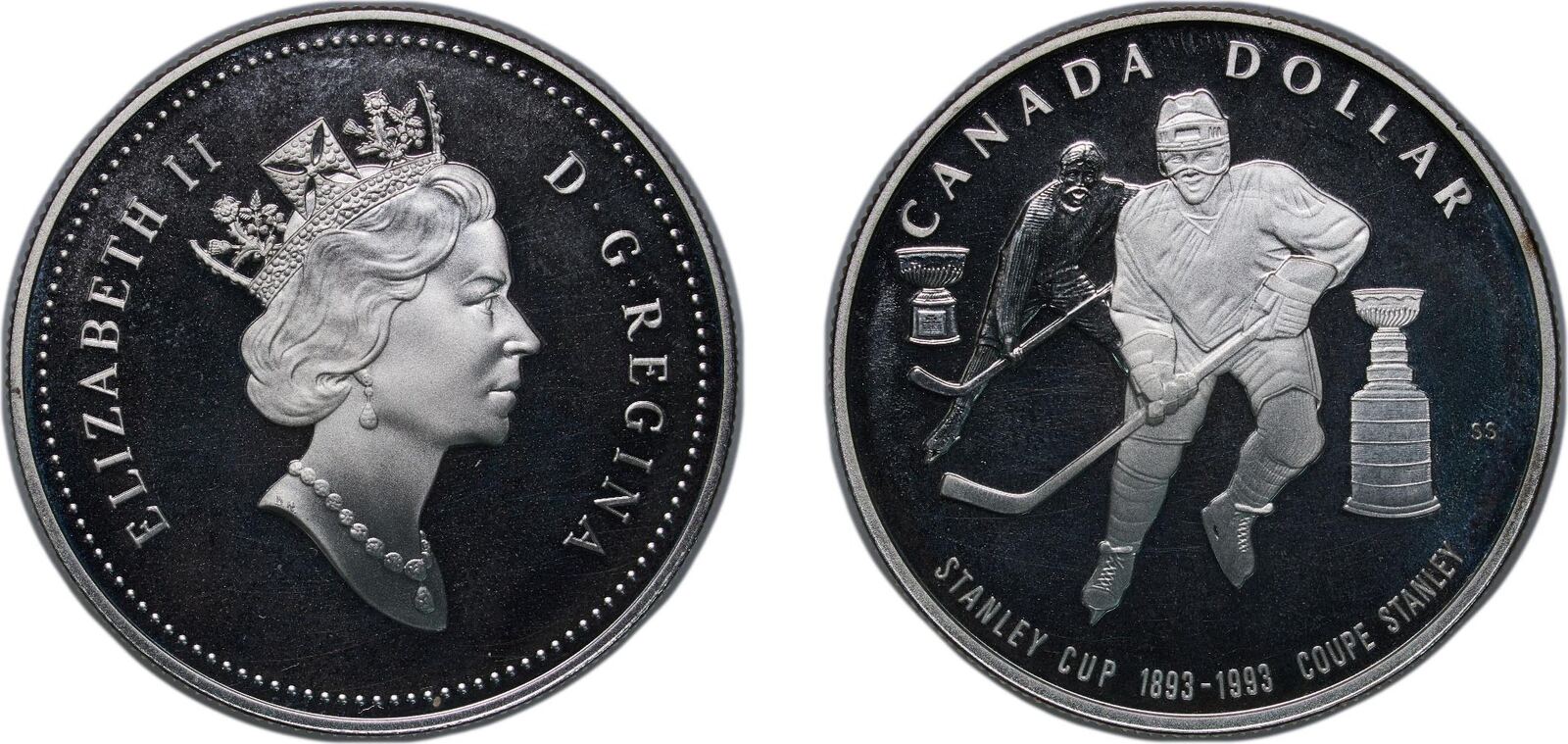 1993 Royal Canadian Mint of Otta Canada Commonwealth 1993 1 Dollar ...