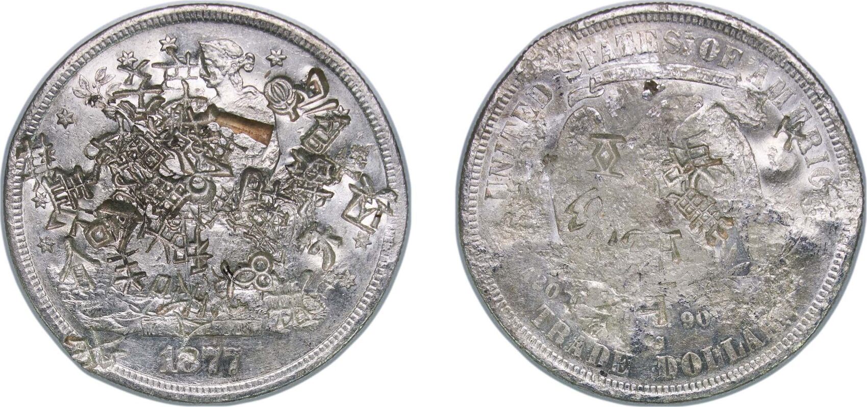 1877 S San Francisco Mint United States Federal republic 1877 S 1 ...