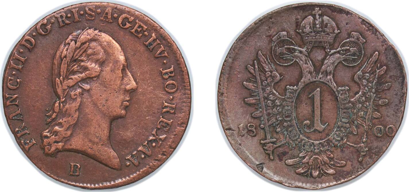 1800 B Kremnica / Körmöcbánya / Austria Archduchy of Austria Empire ...
