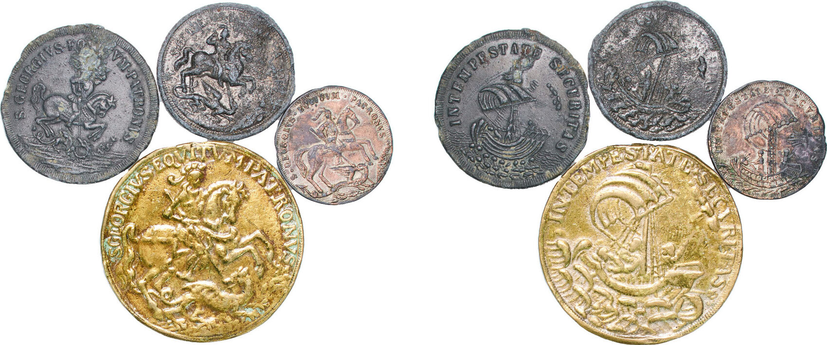 NULL Hungary ND (1900) Medal set 4 VF | MA-Shops