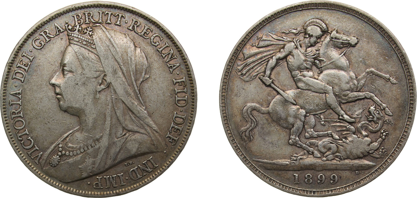 Great Britain United Kingdom 1899 LXIII; mintage incl. above 1 Crown ...
