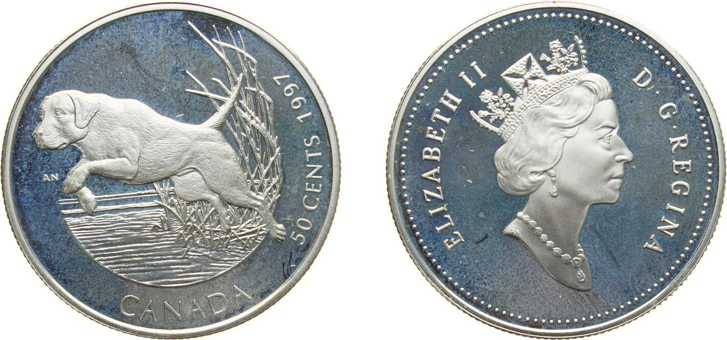 1997 Ottawa Mint Canada Commonwealth 1997 50 Cents - Elizabeth II ...