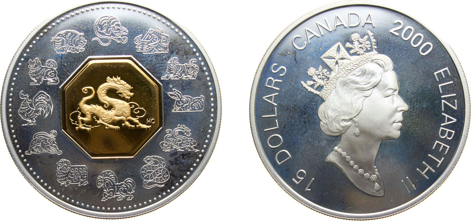 2000 Ottawa Mint Canada Commonwealth 2000 15 Dollars - Elizabeth II ...