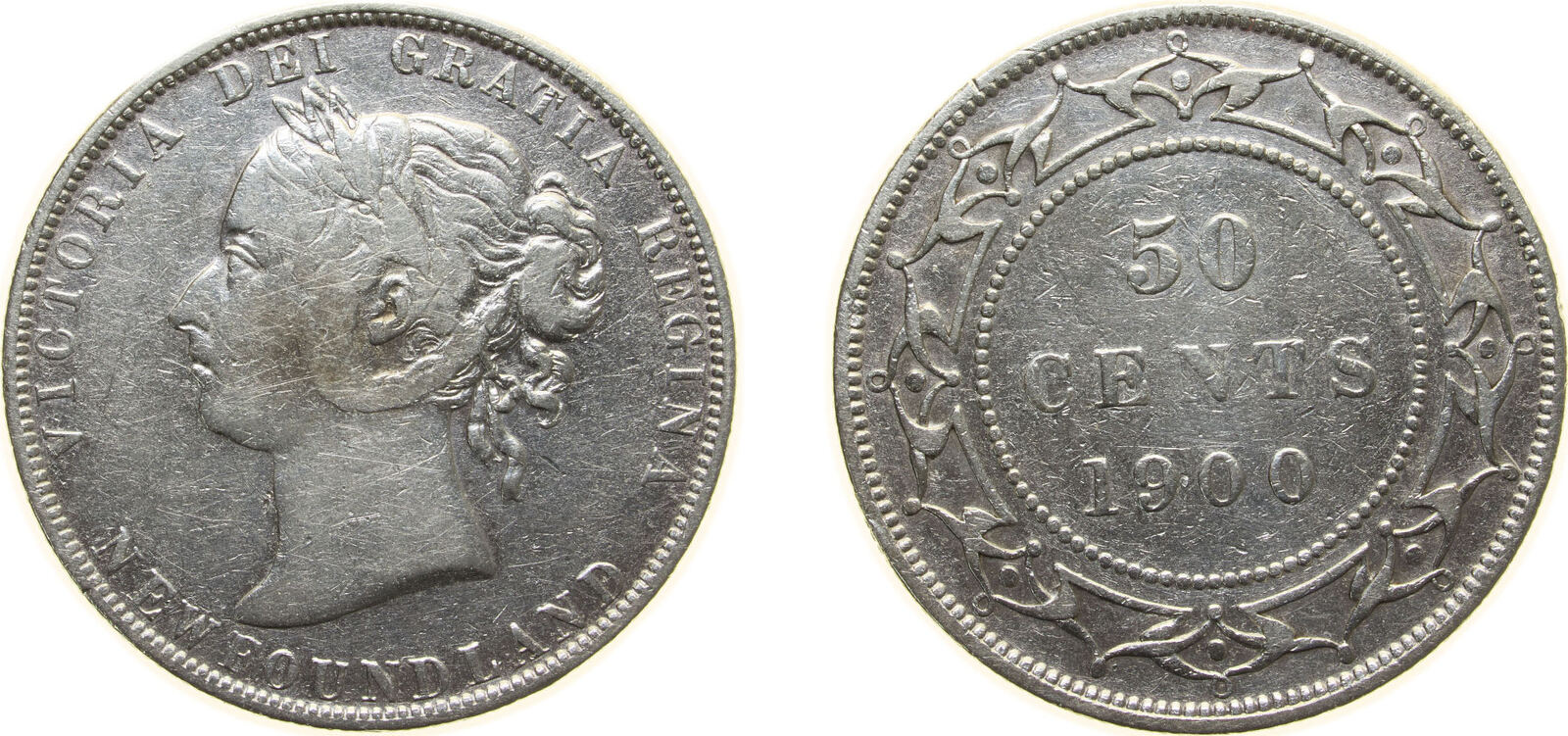 1900 Royal Mint (Tower Hill) Canada Newfoundland British Dominion 1900 ...