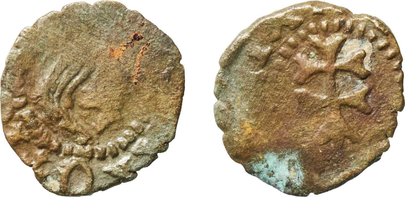 1 Denier 15th - 16th Centuries Zar Spain Kingdom of Aragon Spanish ...