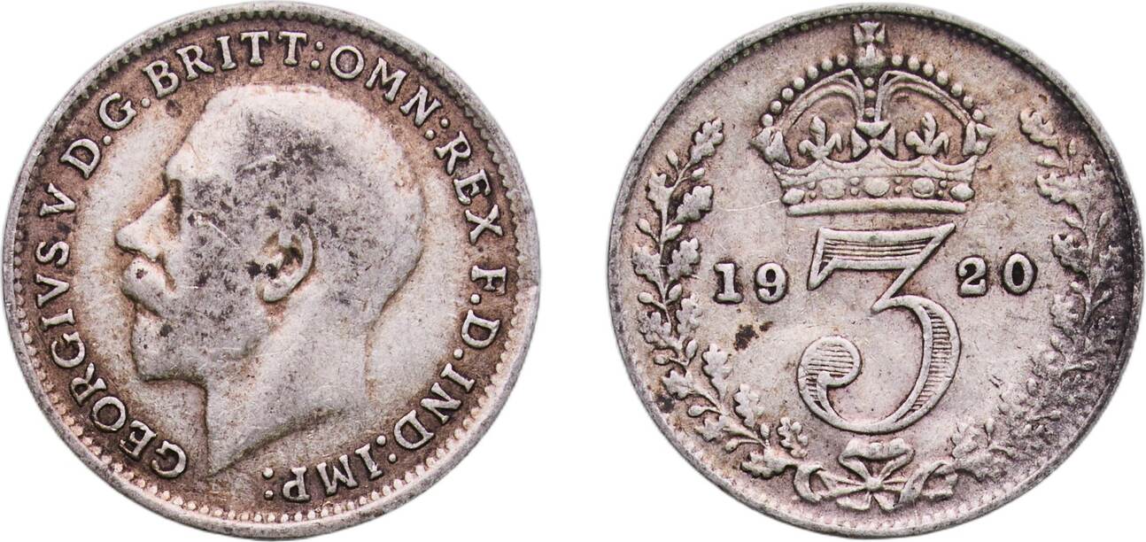 1920 Royal Mint (Tower Hill) Great Britain United Kingdom United ...