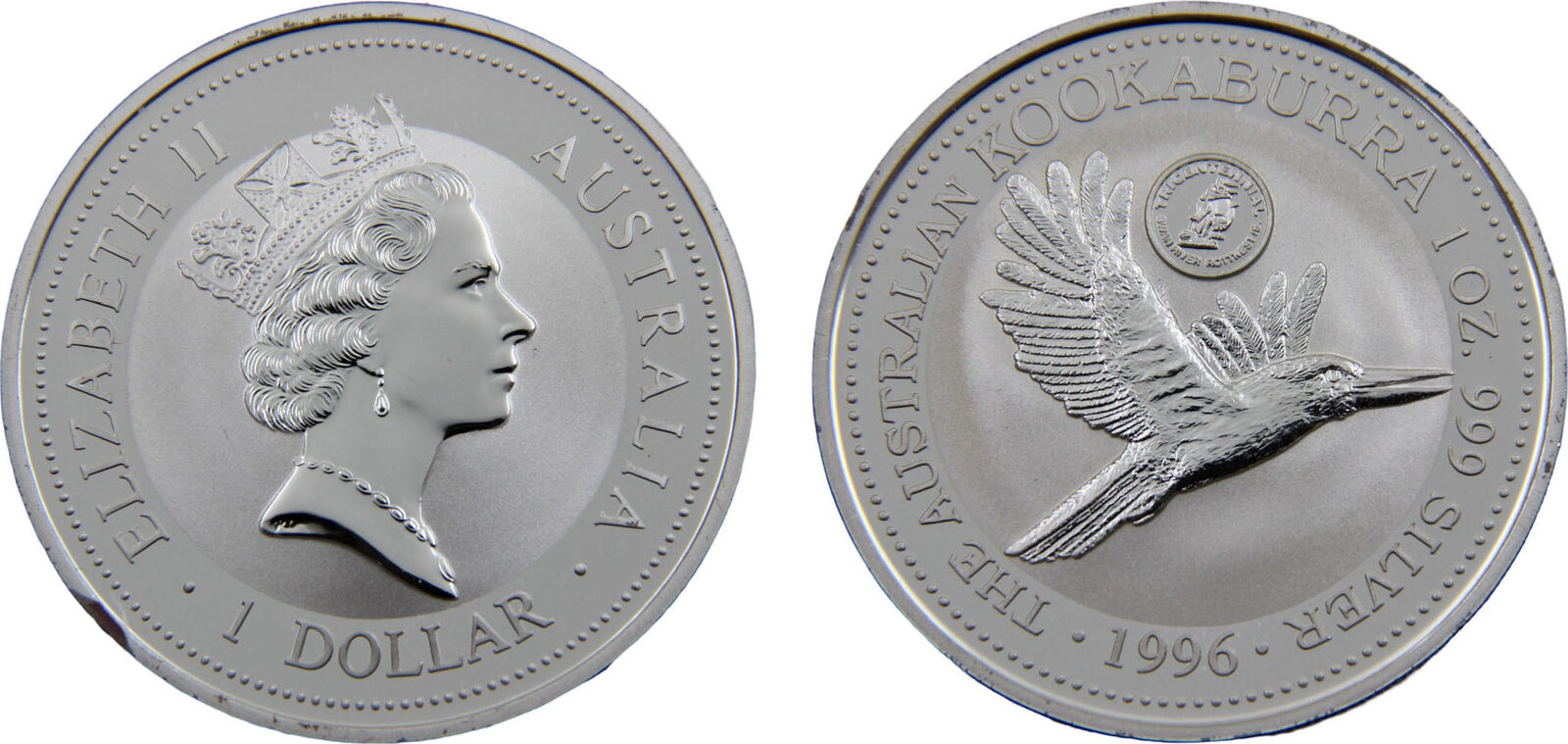 1996 (Mintage 146642) Australia Commonwealth Elizabeth II 1996 1 Dollar ...