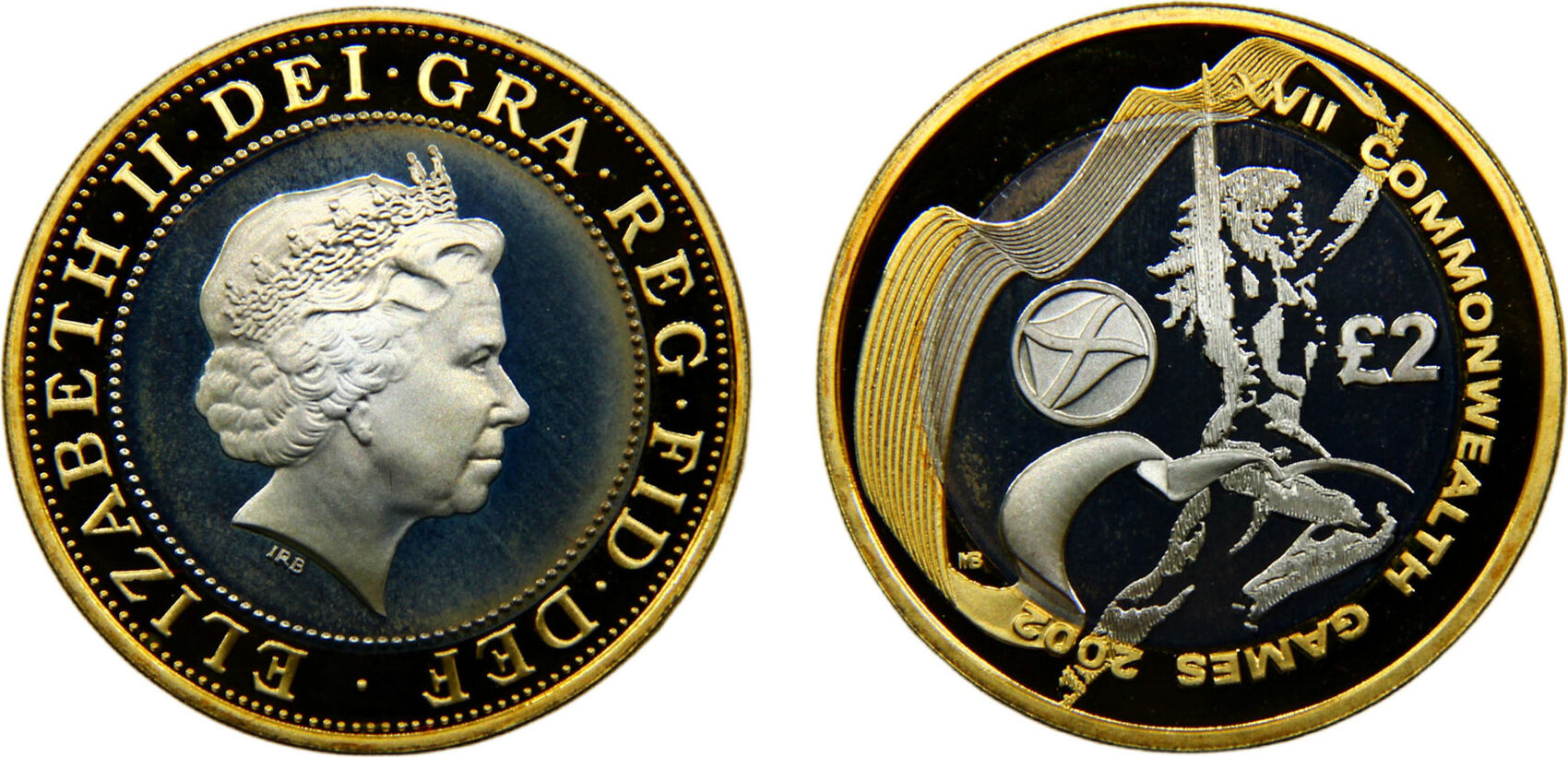 2002 Royal mint(Mintage 2553) Great Britain United Kingdom Elizabeth II ...