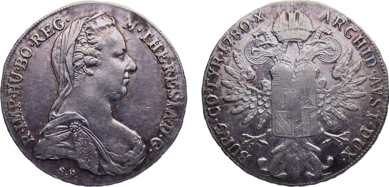 1780 SF(1890-1961) Vien Austria Empire Maria Theresia 1780 SF(1890-1961 ...