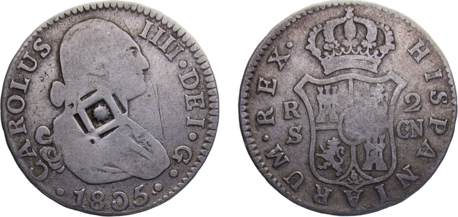 1802 (1841) S Seville min Cuba Spanish colony Isabel II 1802 (1841) S 2 ...