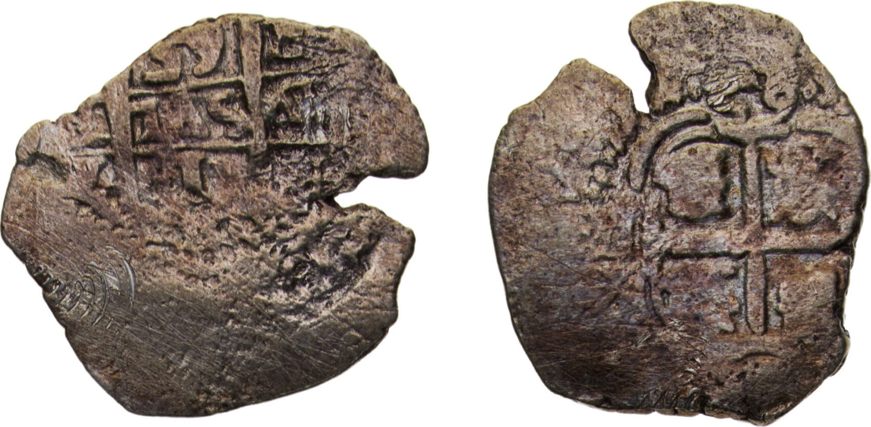 1665 P E Potosi mint Bolivia Spanish colony Carlos II 1665 P E 1 Real ...