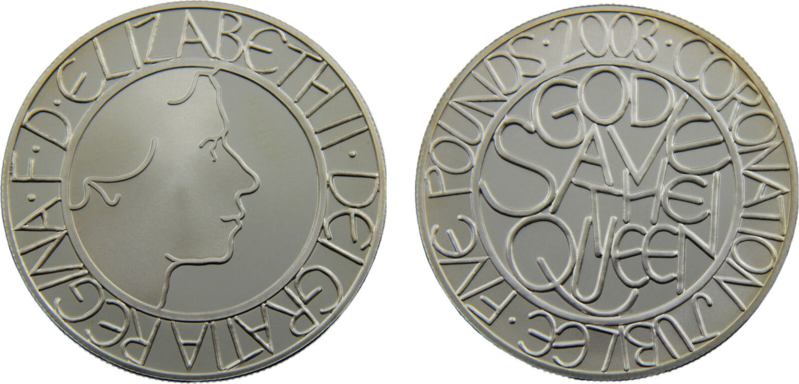 Great Britain 2003 (Mintage 28758) United Kingdom Elizabeth II 2003 5 ...