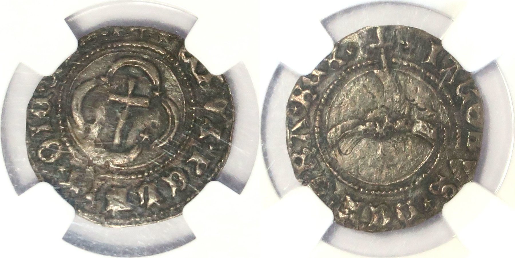 SCOTLAND PENNY (1460-88) King James III NGC VF 30 BN | MA-Shops