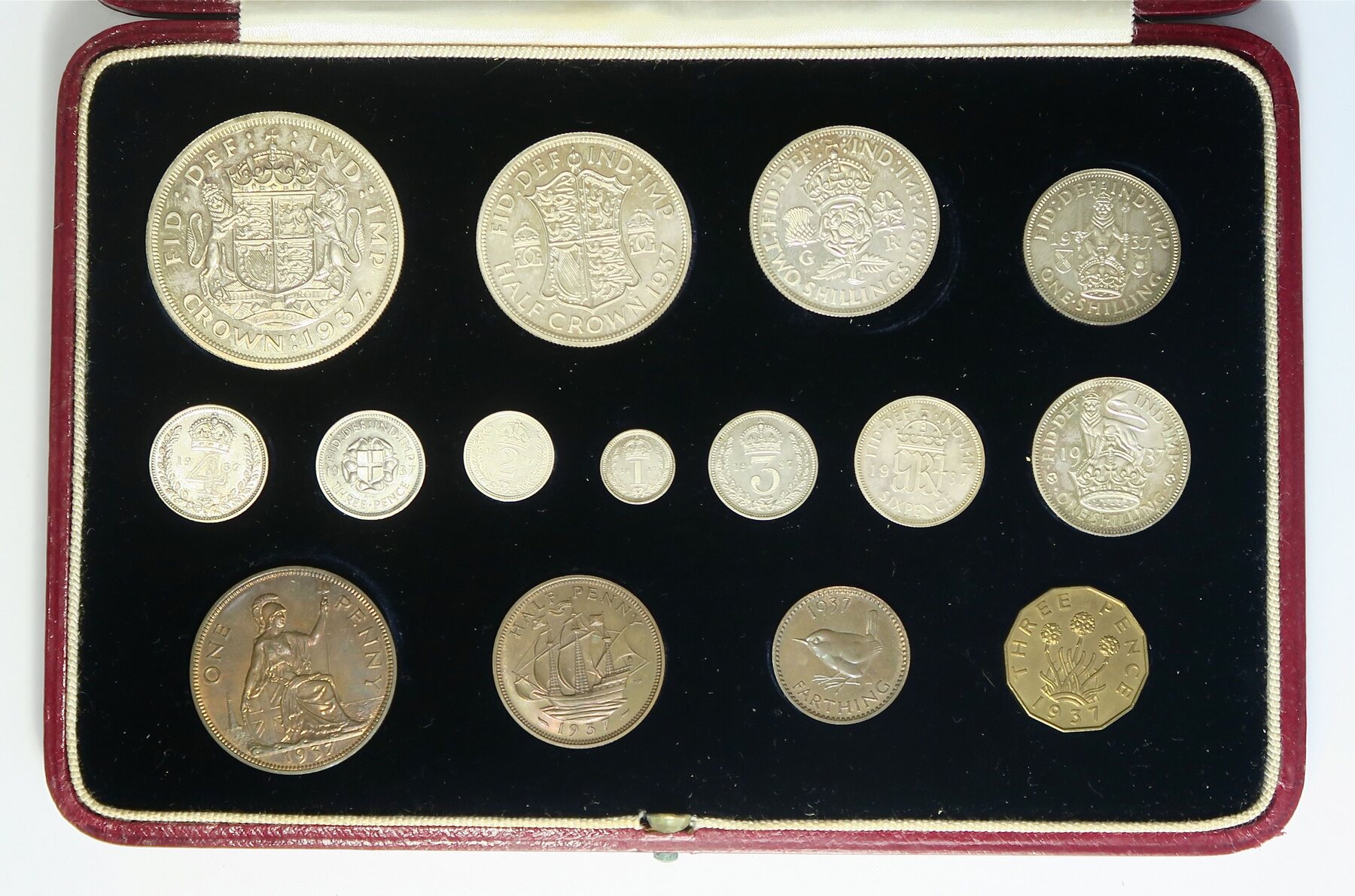 Great Britain George VI Coronation Proof 15 coin set 1937 | MA-Shops