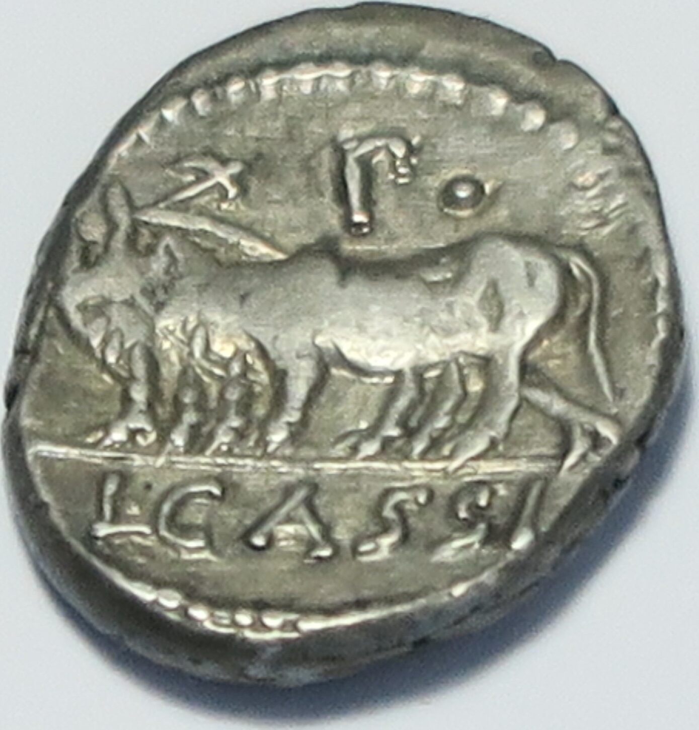 Italy Denarius 102 BC L Cassius Caeicianus aVF-aEF | MA-Shops